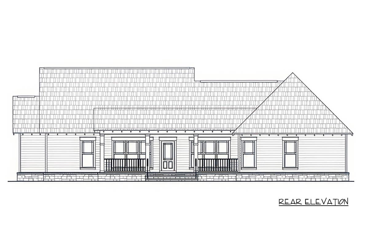 Plan 51374MM: Craftsman Modern Farmhouse House Plan with 3 Beds and ...