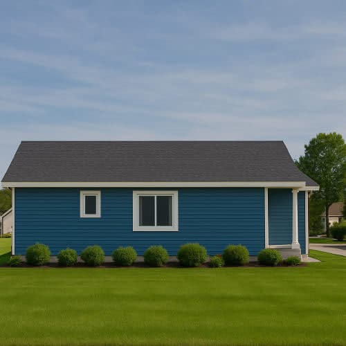 Plan 267118SPK: Cottage Ranch House Plan with 3 Beds and 1-2 Car Garage