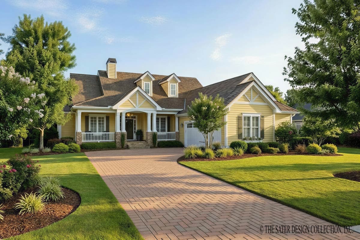 Modification Request for Plan 340159STR: Charming Craftsman House Plan ...
