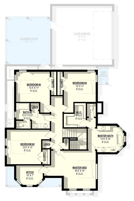 Plan 405178FDC: Traditional Victorian House Plan with 4 Bedrooms and ...