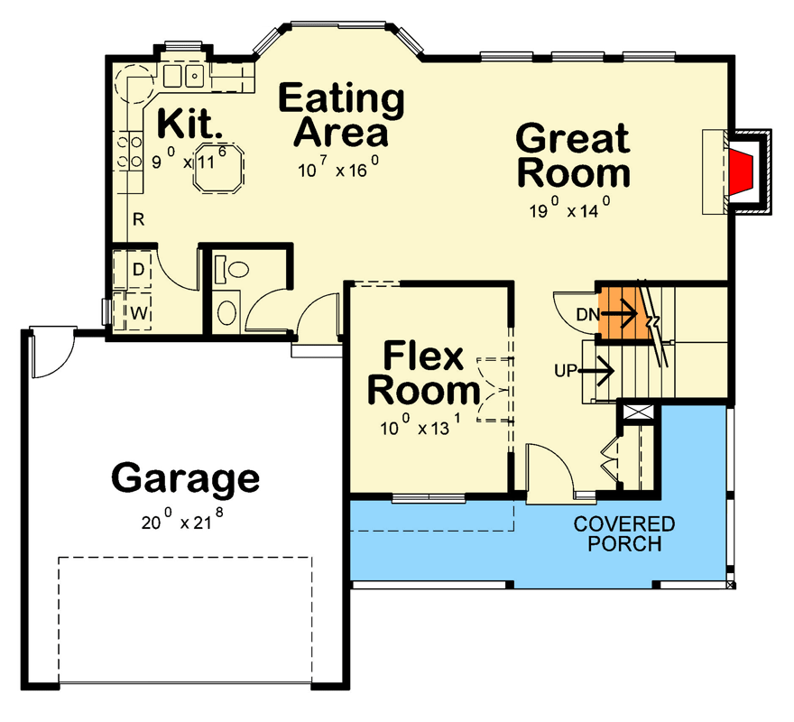 Plan 42767DB: Modern Farmhouse House Plan with 4 Bedrooms and ...