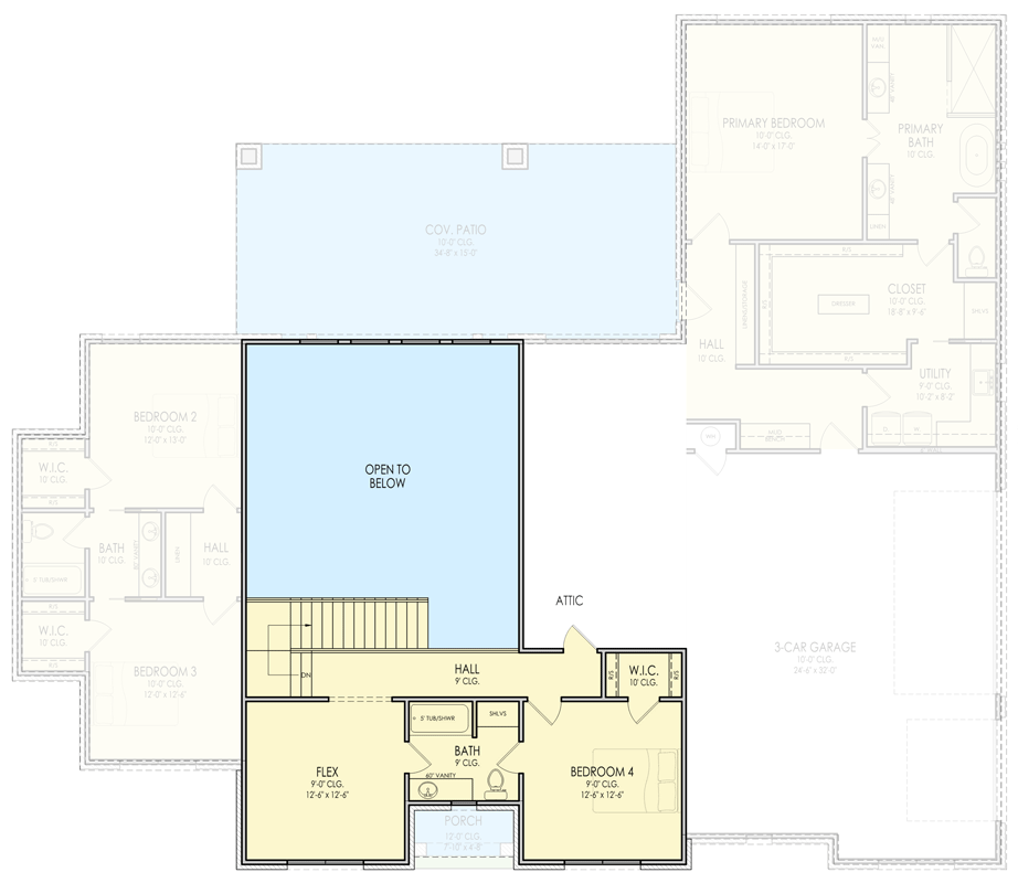 Plan 880017HLN: European French Country House Plan with 4-5 Bedrooms ...