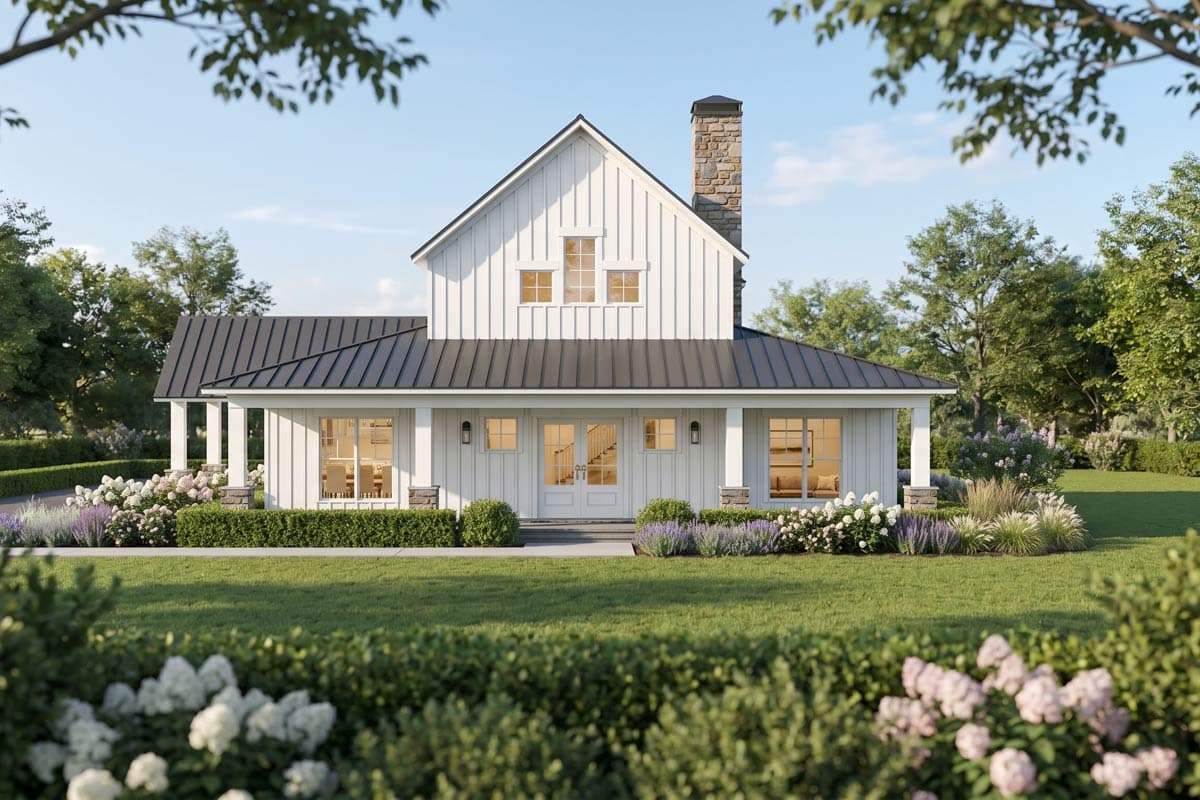 Modification Request for Plan 70977MK: Charming Farmhouse House Plan ...