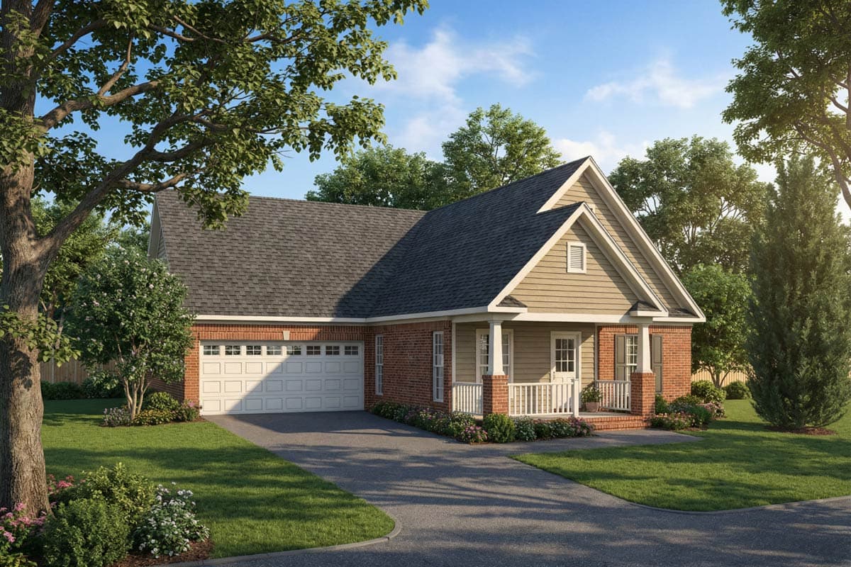 Plan 59231ND: Welcoming Neighborhood Home Design