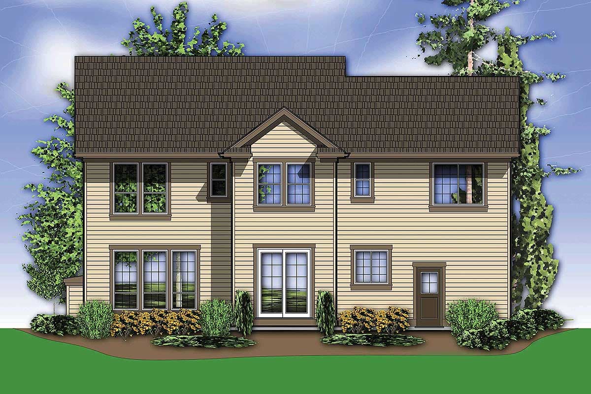 Plan 6994AM: Quintessential American Home Plan - 2618 Sq Ft
