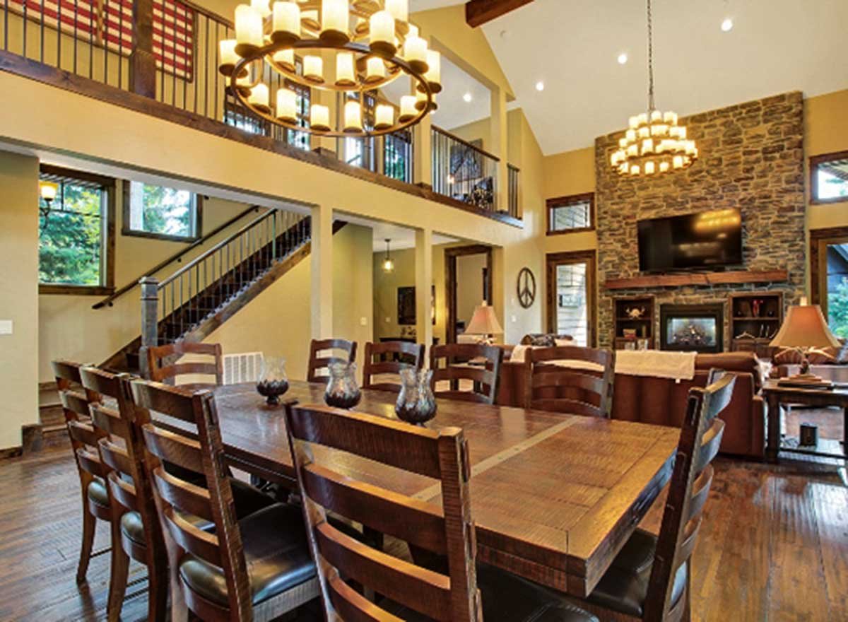 Mountain Craftsman House Plan Under 3800 Square Feet with 3-to-5 ...