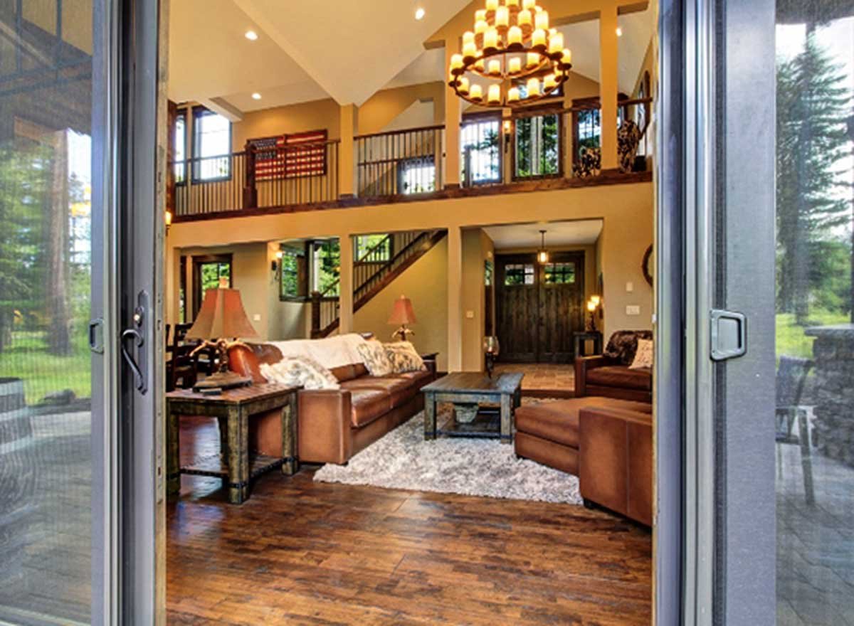 Mountain Craftsman House Plan Under 3800 Square Feet with 3-to-5 ...