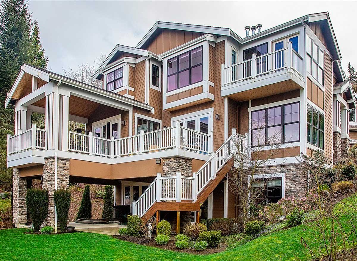 Decks and Patios on 3 Levels - 23363JD | Architectural Designs - House ...