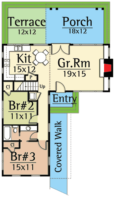 Rustic Mountain Getaway - 18767CK | Architectural Designs - House Plans