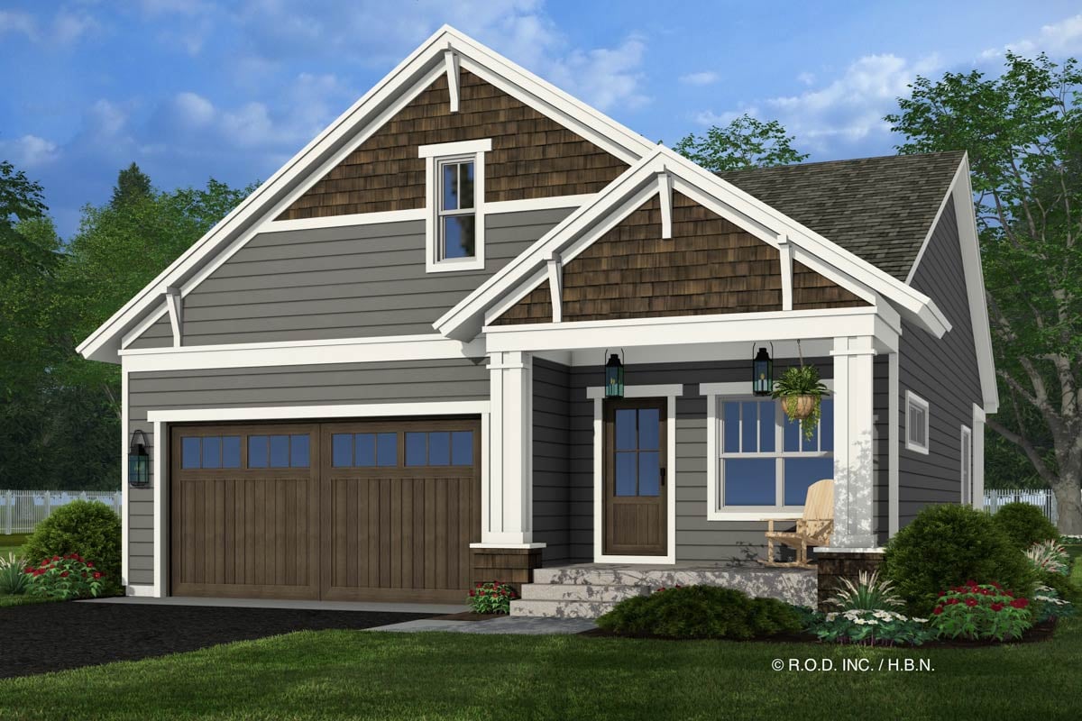 Narrow Lot House Plans - Architectural Designs