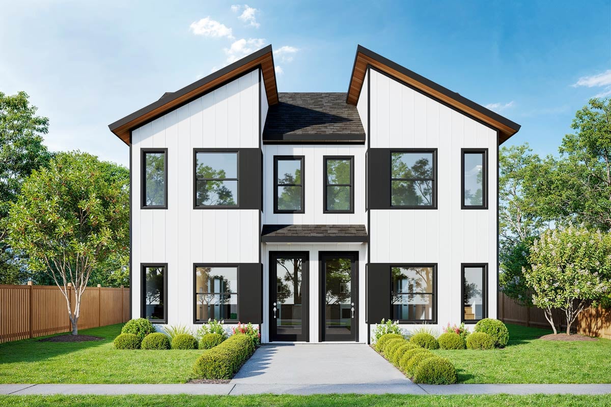 Multi-Family House Plans - Architectural Designs