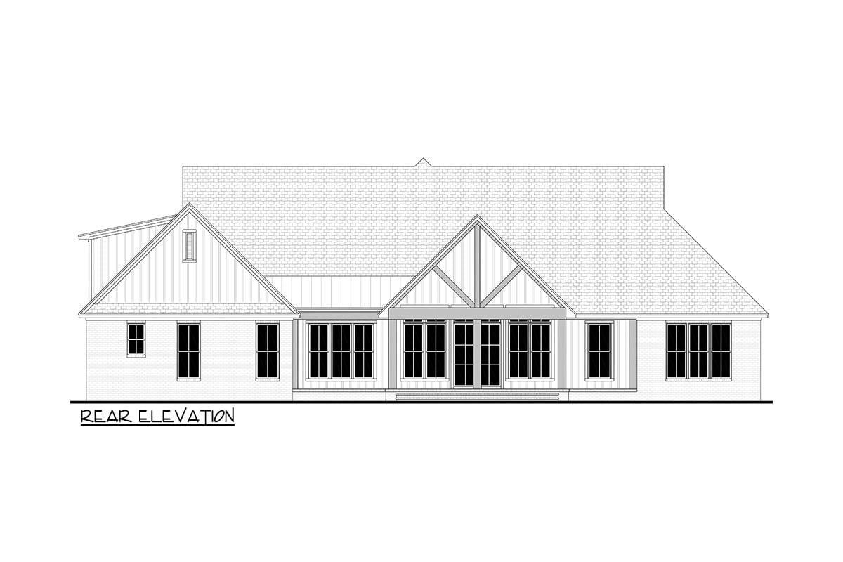 Plan 52006HZ: 4-Bed Modern Farmhouse Plan with Optionally Finished ...