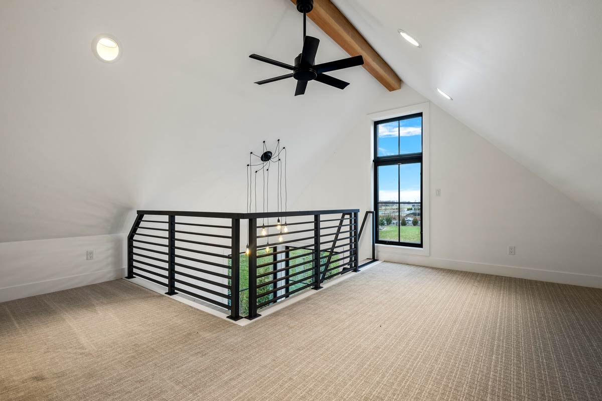 Modern Farmhouse with Lofted Third Floor and Outdoor Living Galore ...