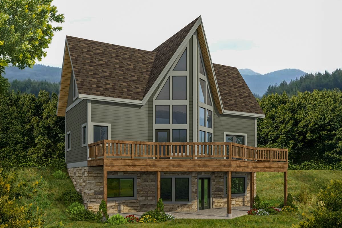 Sloping Lot House Plans - Architectural Designs