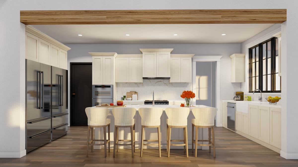 Modern Two-Story House with Vaulted Great Room and Spacious Bonus Space ...