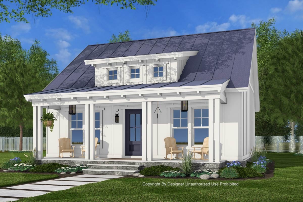 Narrow Lot House Plans - Architectural Designs