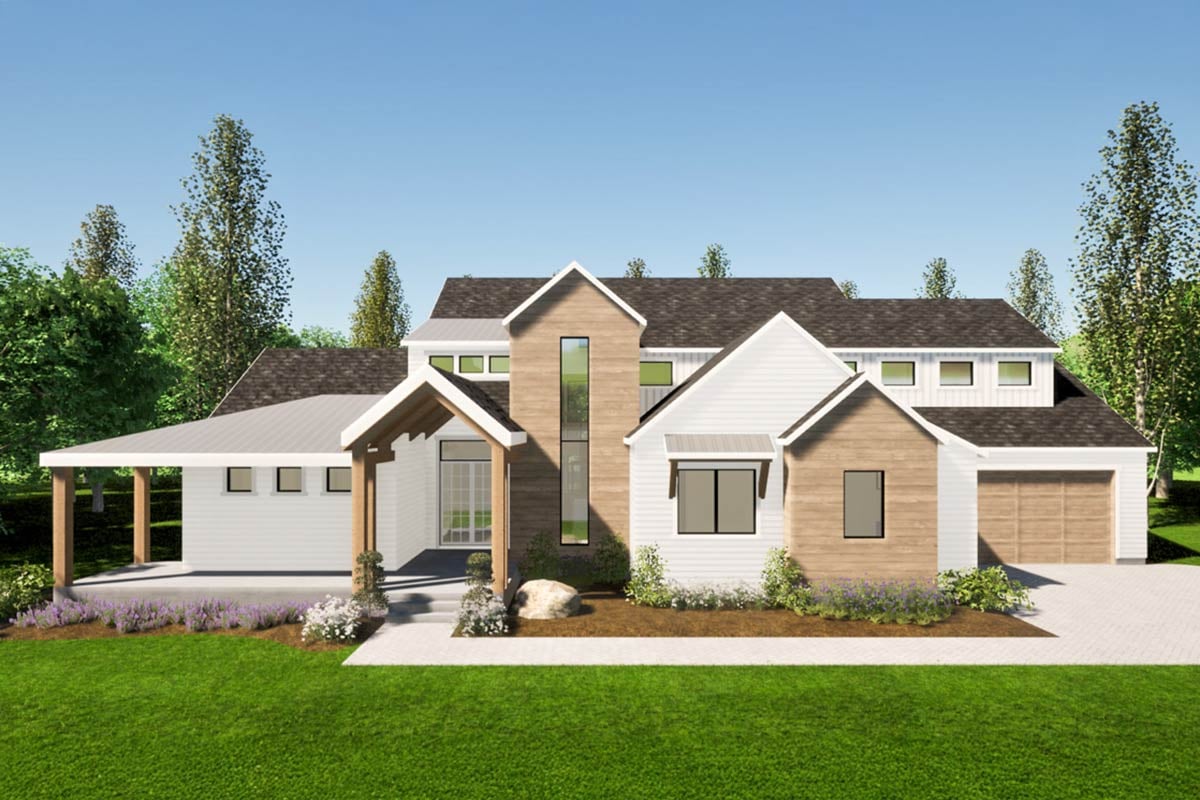 Large House Plans - Architectural Designs