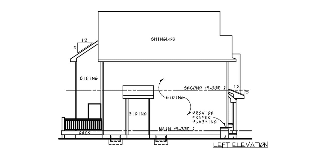 4 Bed Traditional House Plan with Flex Room - 42375DB | Architectural ...