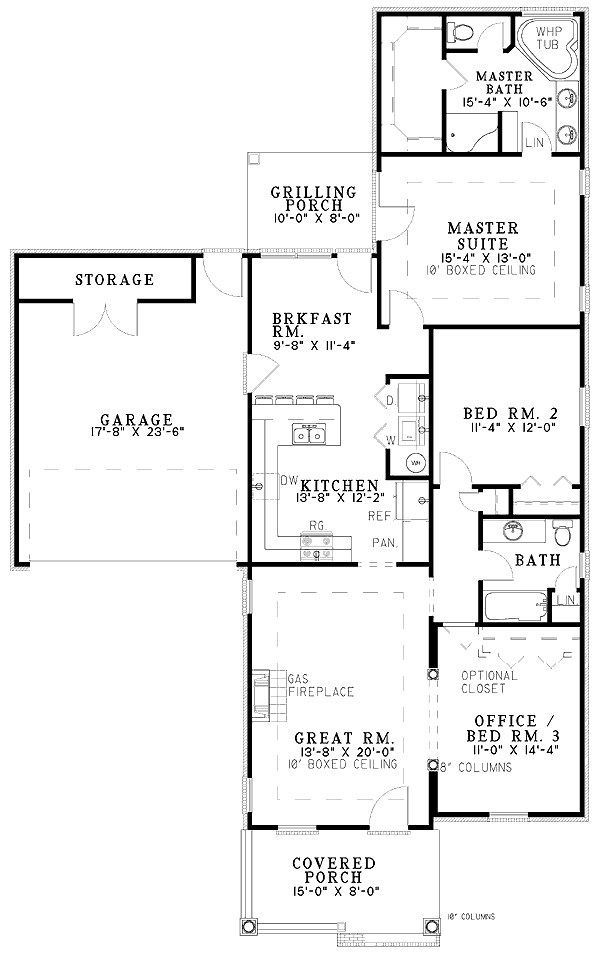 Welcoming Neighborhood Home Design - 59231ND | Architectural Designs ...