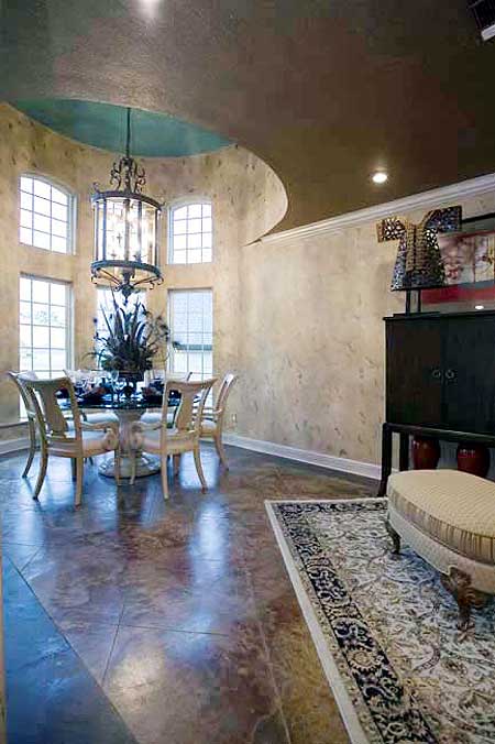Plan 59913ND: Attractive Stone and Glass Rotunda