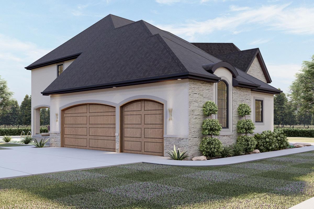 Artfully Designed 3200 Square Foot 4-Bed House Plan with 2-Story Great ...