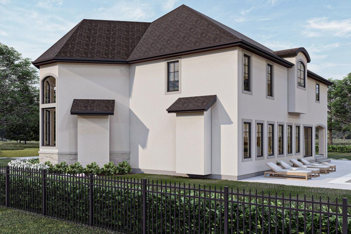 Artfully Designed 3200 Square Foot 4-Bed House Plan with 2-Story Great ...