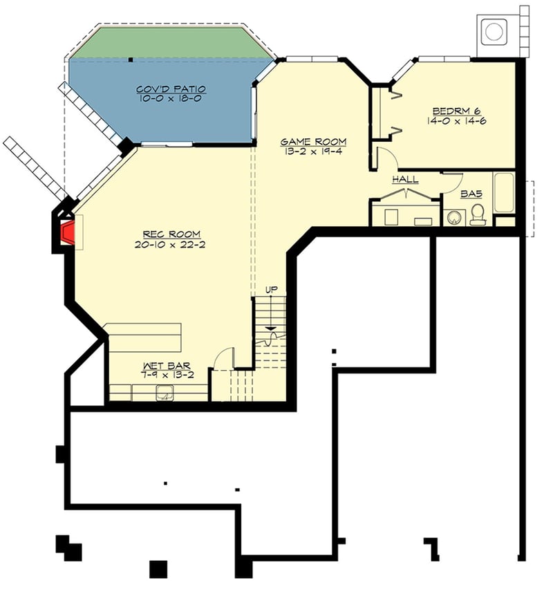 Plan 23650JD: Craftsman House Plan with Optional Lower Level