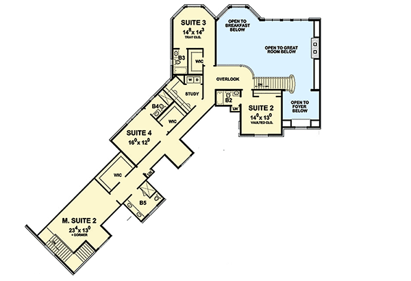 Plan 42410DB: European House Plan with Optional Lower Level