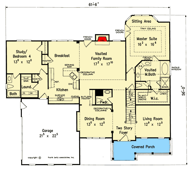 Plan 710300BTZ: Charming 2-Story Traditional Home Plan