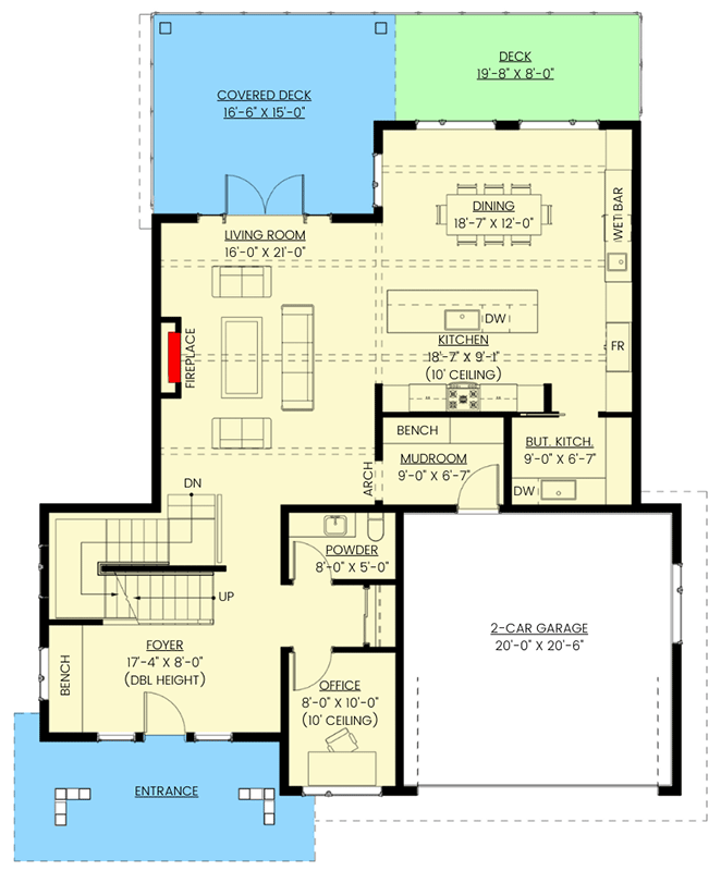 Plan 330006WLE: Mid-Century Modern House Plan Under 3800 Square Feet ...