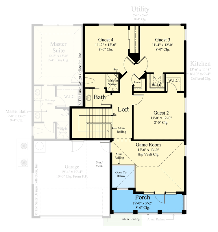Plan 340114STR: Southern Traditional House Plan Under 2400 Square Feet ...