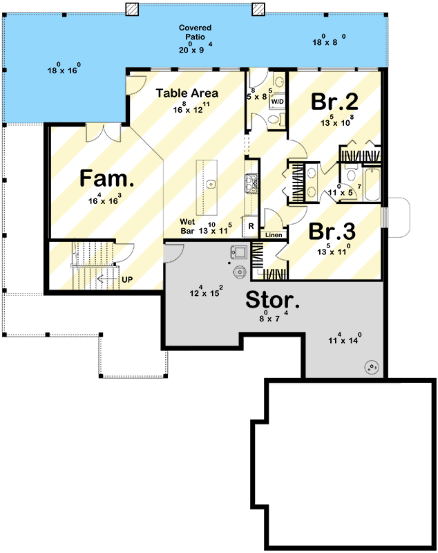 Plan 623530DJ: Charming Mountain Home with Wrap Around Porch and ...