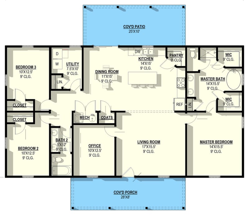 Modification Request for Plan 405090FDC: Modern Farmhouse Plan with ...
