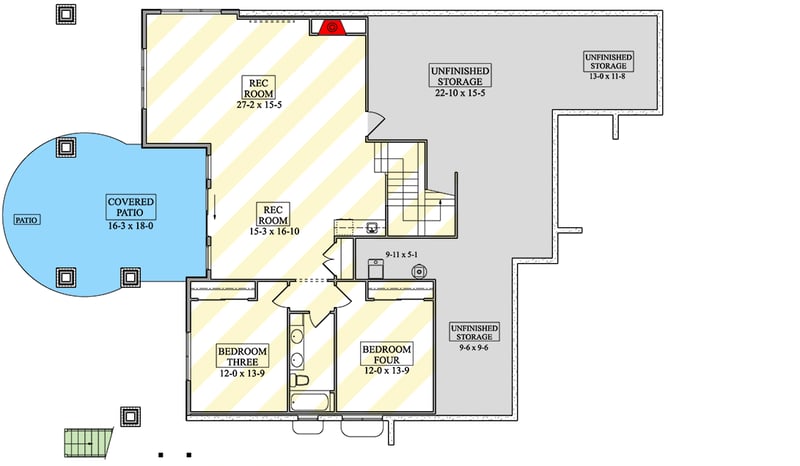 Modification Request for Plan 95357RW: Craftsman House Plan with Split ...