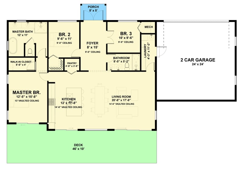 Plan 337014JUN: Contemporary Modern House Plan with 3-5 Bedrooms and ...