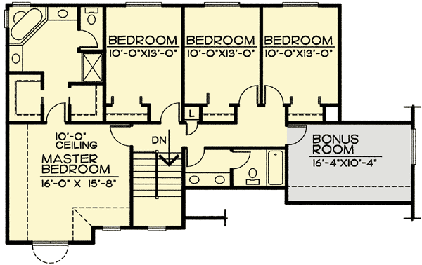 Plan 42313DB: Open Main Floor