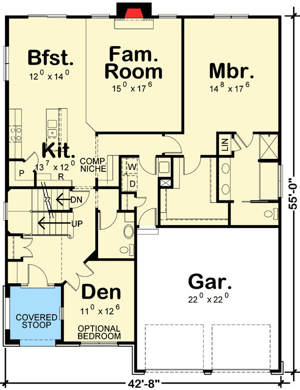 Modification Request for Plan 42330DB: Traditional House Plan with ...