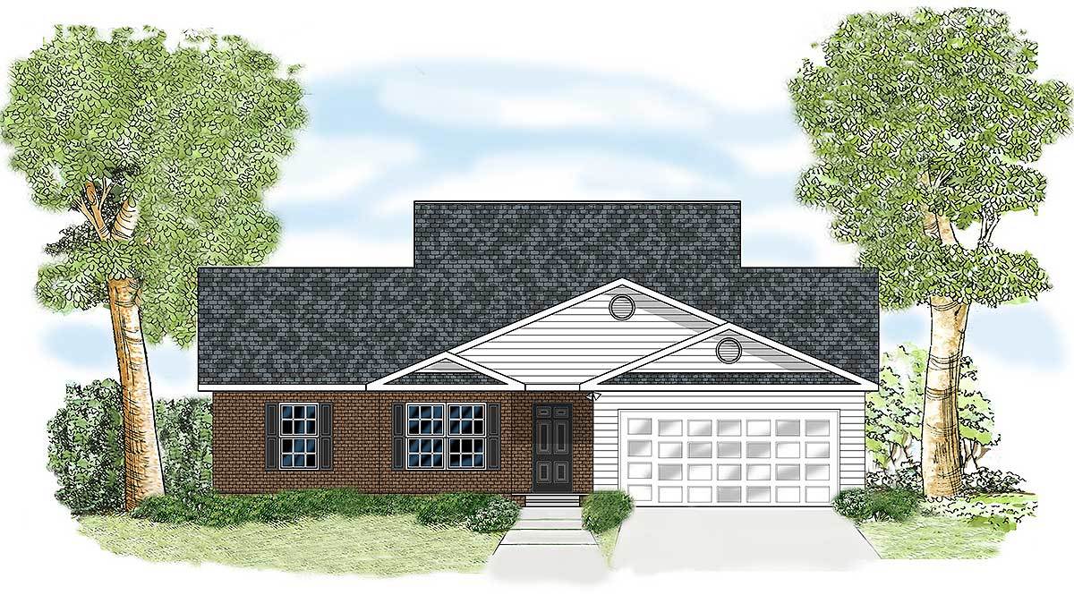 New Brick Home Plans