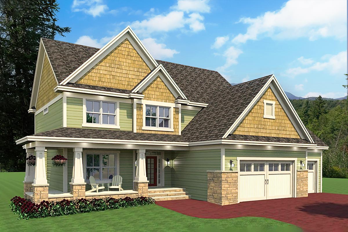 Modification Request for Plan 14642RK: Craftsman House Plan with ...