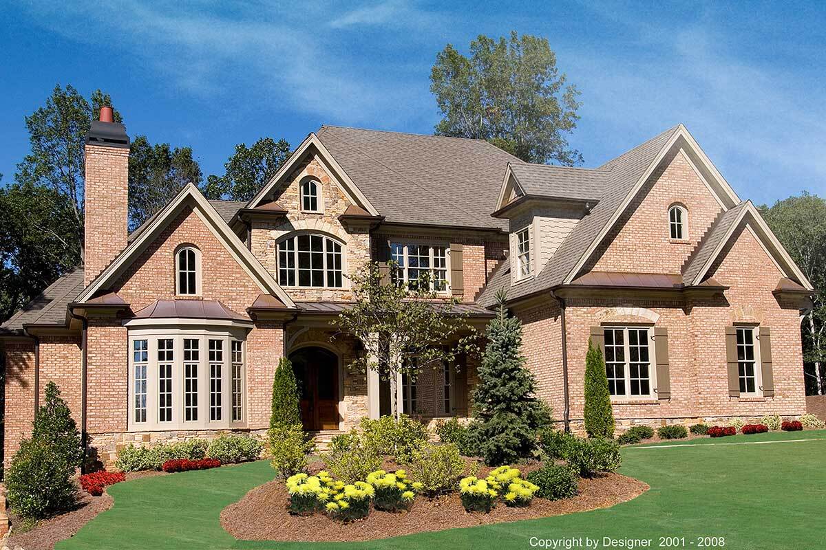 Beautiful Master-Down House Plan - 15611GE | Architectural Designs ...