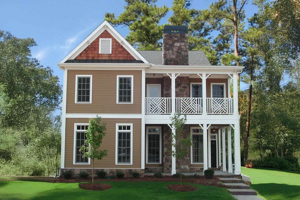 Modification Request for Plan 15891GE: Two Story House Plan with ...
