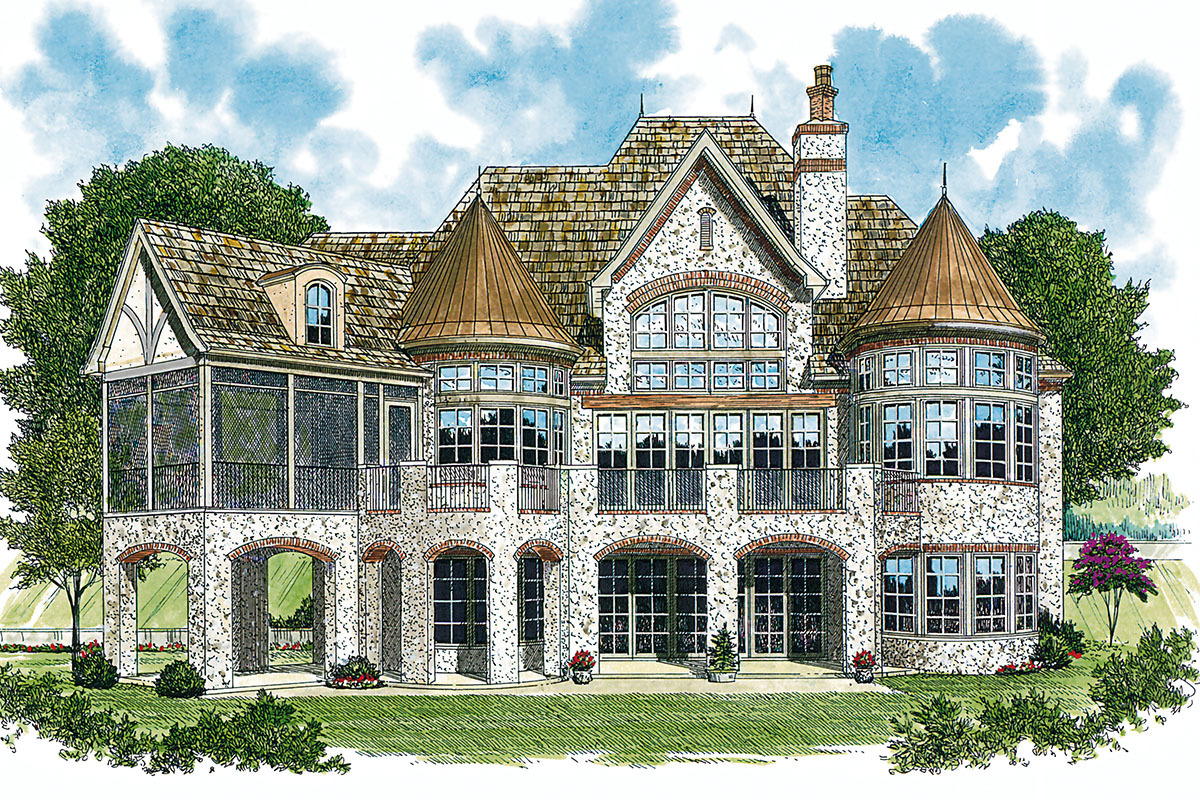 French Country Dream Home - 17504LV | Architectural Designs - House Plans