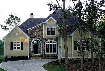 Charming Shingle Style Cottage - 1766LV | Architectural Designs - House ...