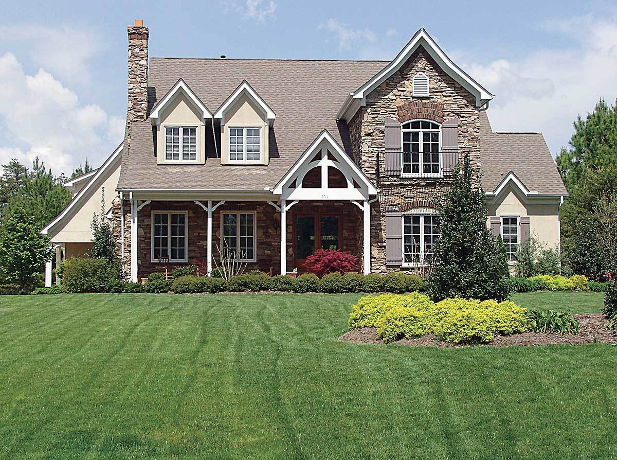 Stylish Shingled Cottage - 17667LV | Architectural Designs - House Plans