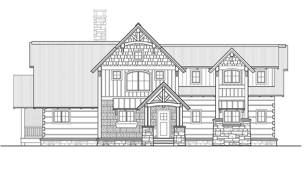 Vacation Home Plan with Outdoor Living - 18760CK | Architectural ...