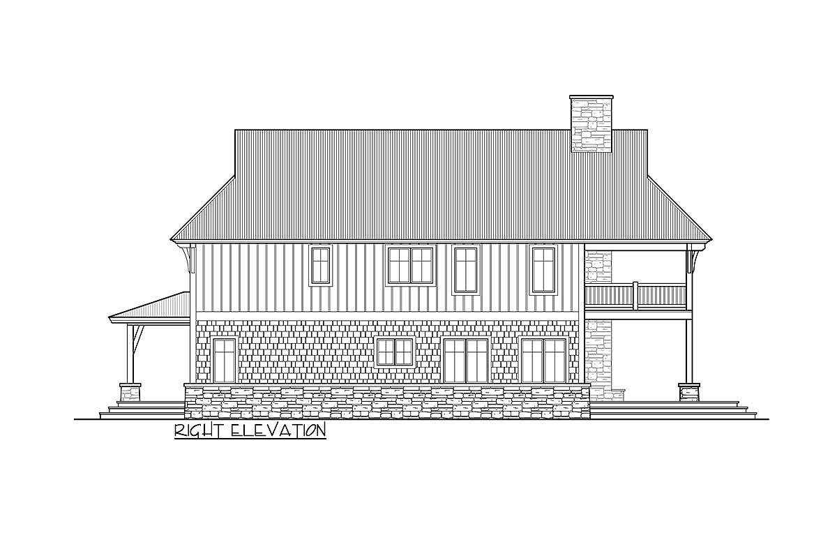 Cottage With Third Floor Viewing Room - 18769CK | Architectural Designs ...