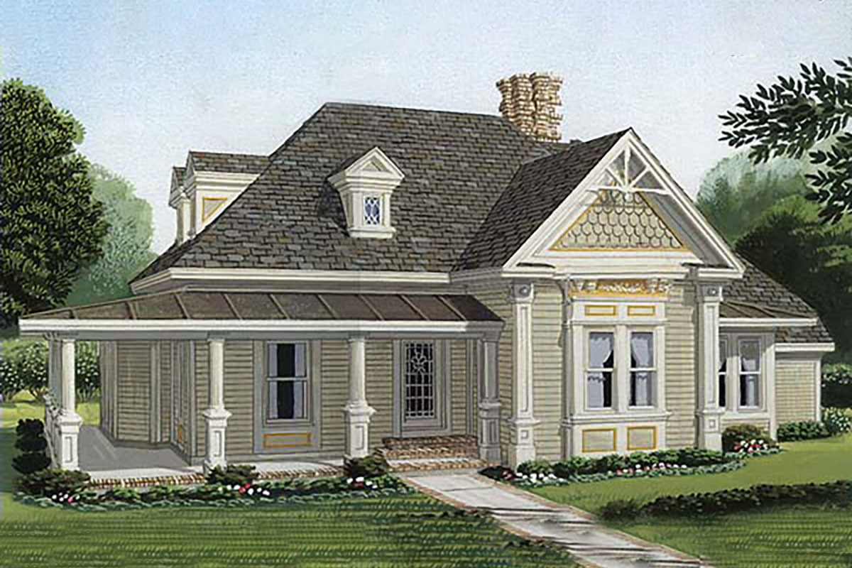 Nicely Detailed Cottage - 1934GT | Architectural Designs - House Plans