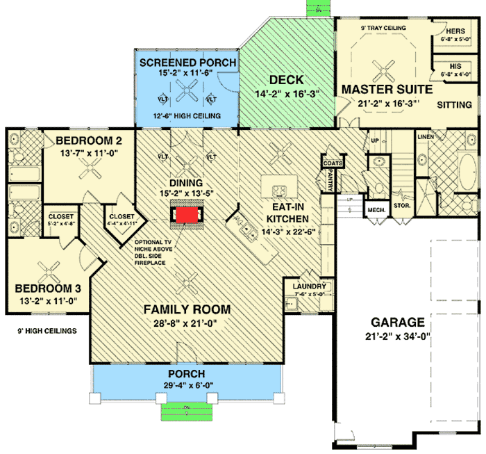 Plan 20100GA: Dramatic Country House Plan
