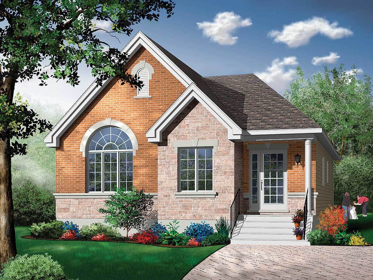 Traditonal House Plan In Three Sizes - 21231DR | Architectural Designs ...