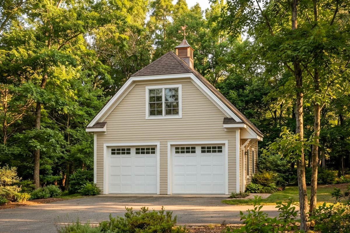 Plan 2234SL: Detached 720 Square Foot Garage with Loft